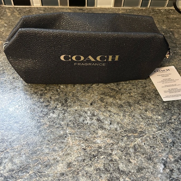 Coach | Bags | Coach Black Toiletry Bag | Poshmark